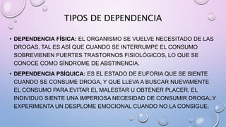 Micro clases drogadicion en la adolescencia udelas | PPTX