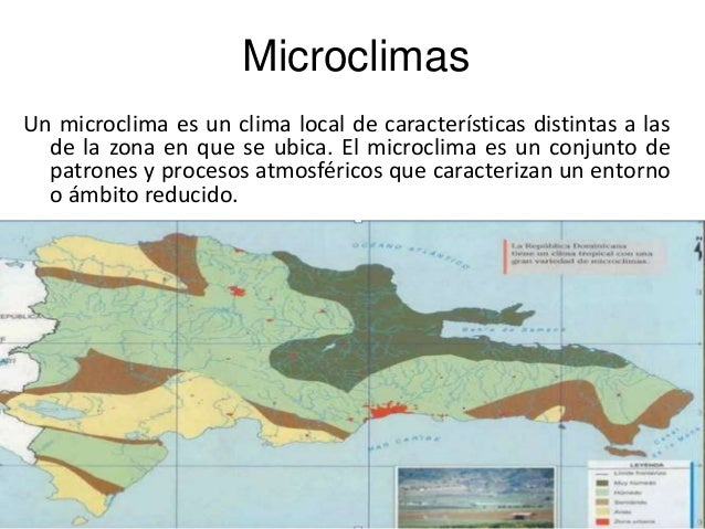 Microclimas de la República Dominicana