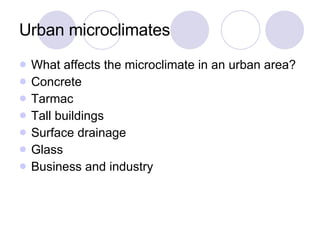 Microclimate | PPT