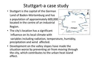 Microclimate stuttgart case study | PPTX