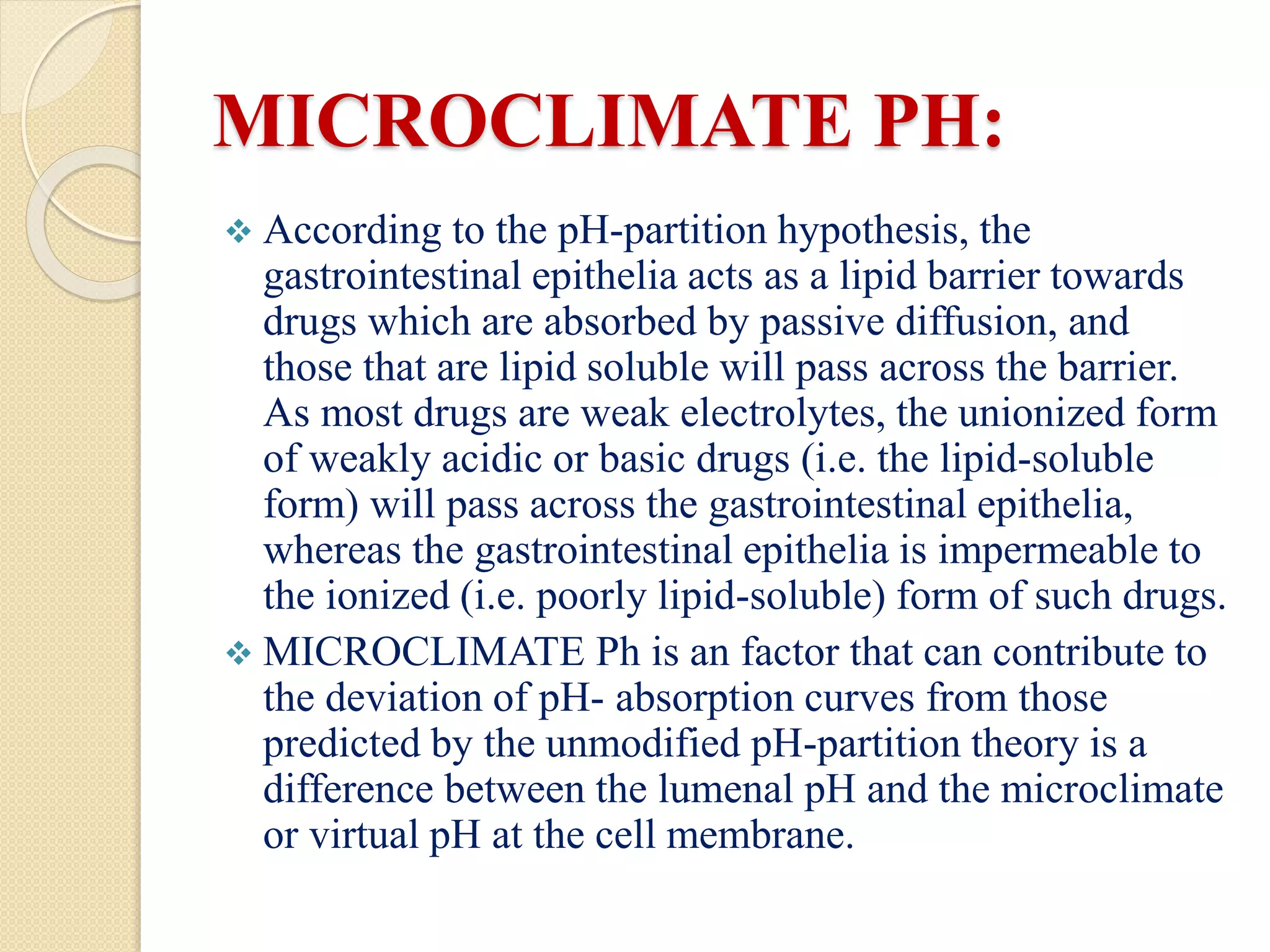 MICROCLIMATE PH AND CELL TIGHT JUNCTION.pptx