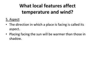 Microclimates | PPTX