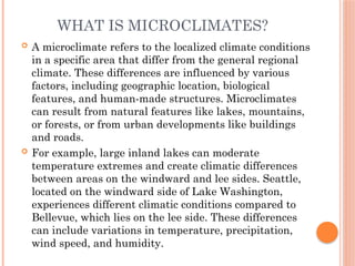 microclimates.pptxmicroclimates.pptxxxxx | PPTX