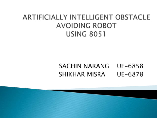 Microcontoller | PPTX | Robotics | Technology & Computing