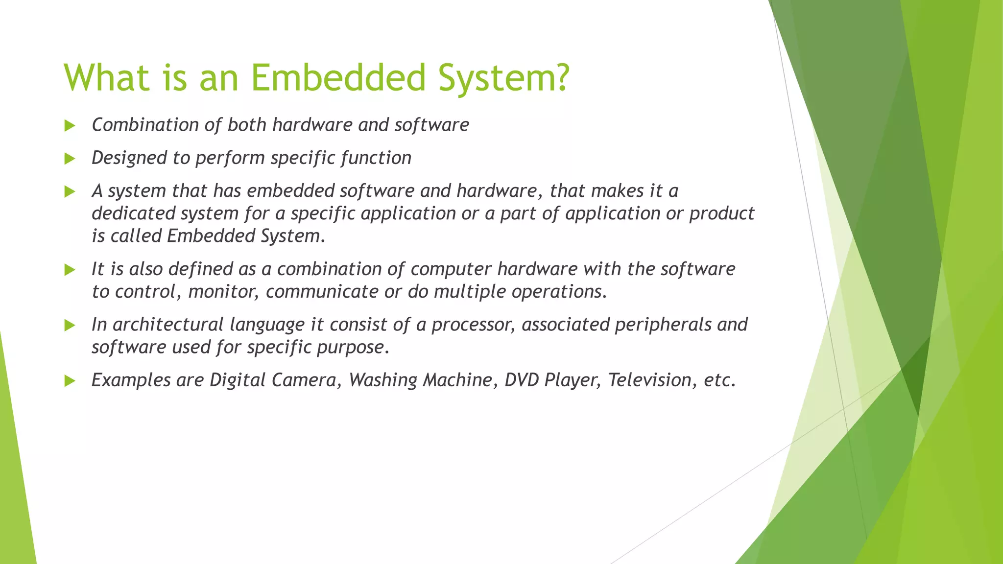 Microcontoller and Embedded System | PPTX
