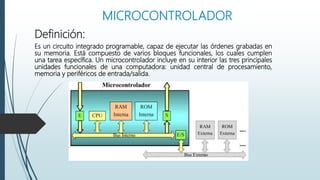 Microcontrolador | PPTX