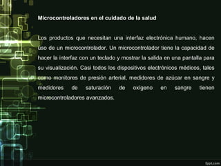 Microcontroladores | PPT