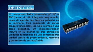 Microcontroladores | PPTX