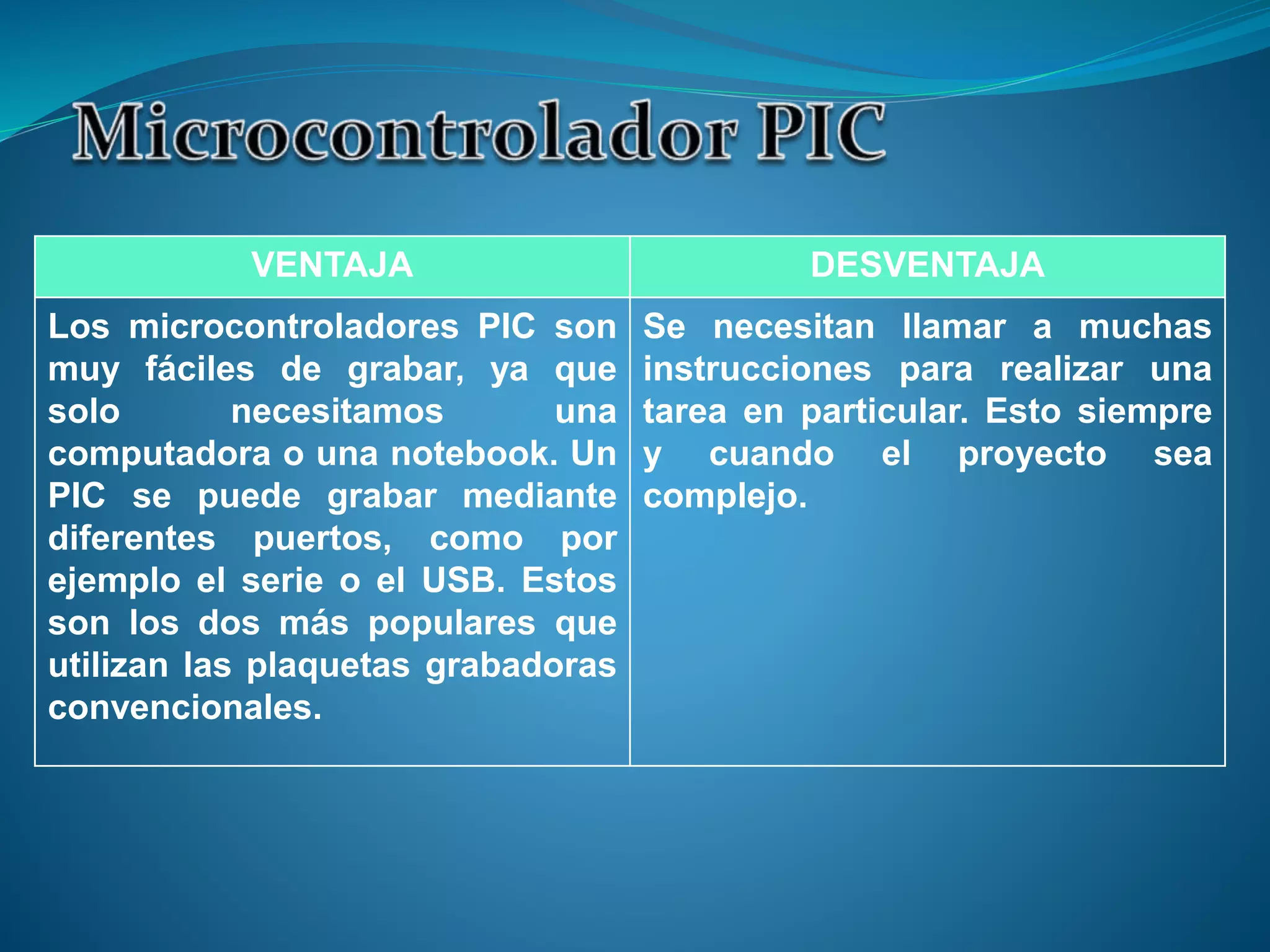Microcontroladores | PPT