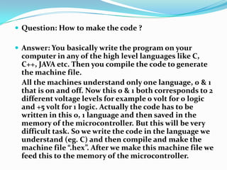 Microcontroller | PPT