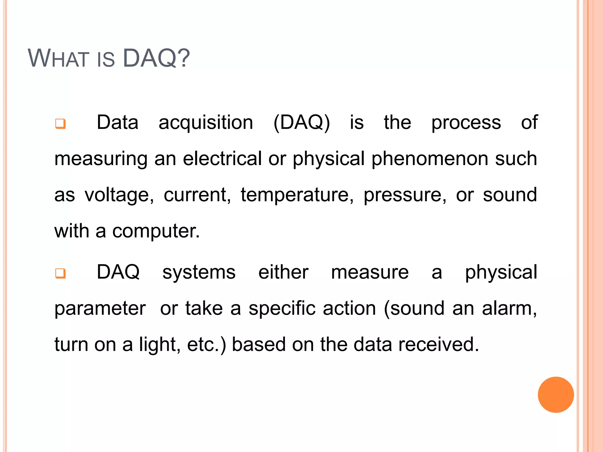 Micro controller based DAQ | PPTX