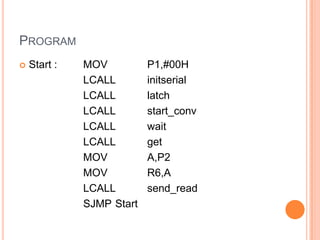 Micro controller based DAQ | PPTX