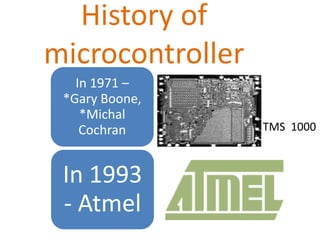 Microcontroller presentation | PPTX