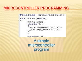 Microcontroller presentation | PPTX