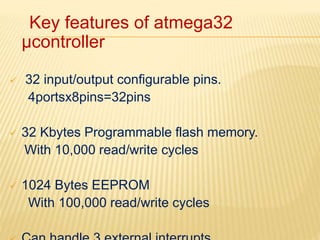 AVR ATmega32 | PPTX