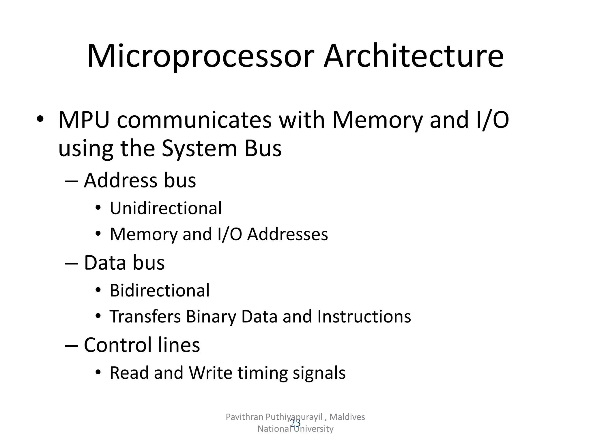 Microcontroller | PPTX