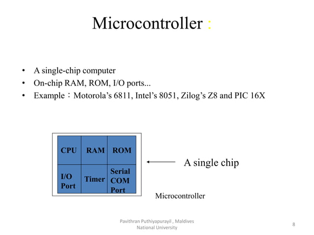 Microcontroller | PPTX