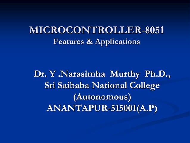 Microcontroller-8051.ppt