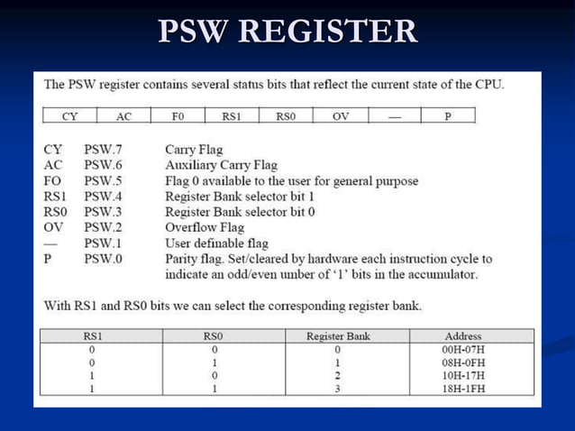 Microcontroller 8051 Ppt