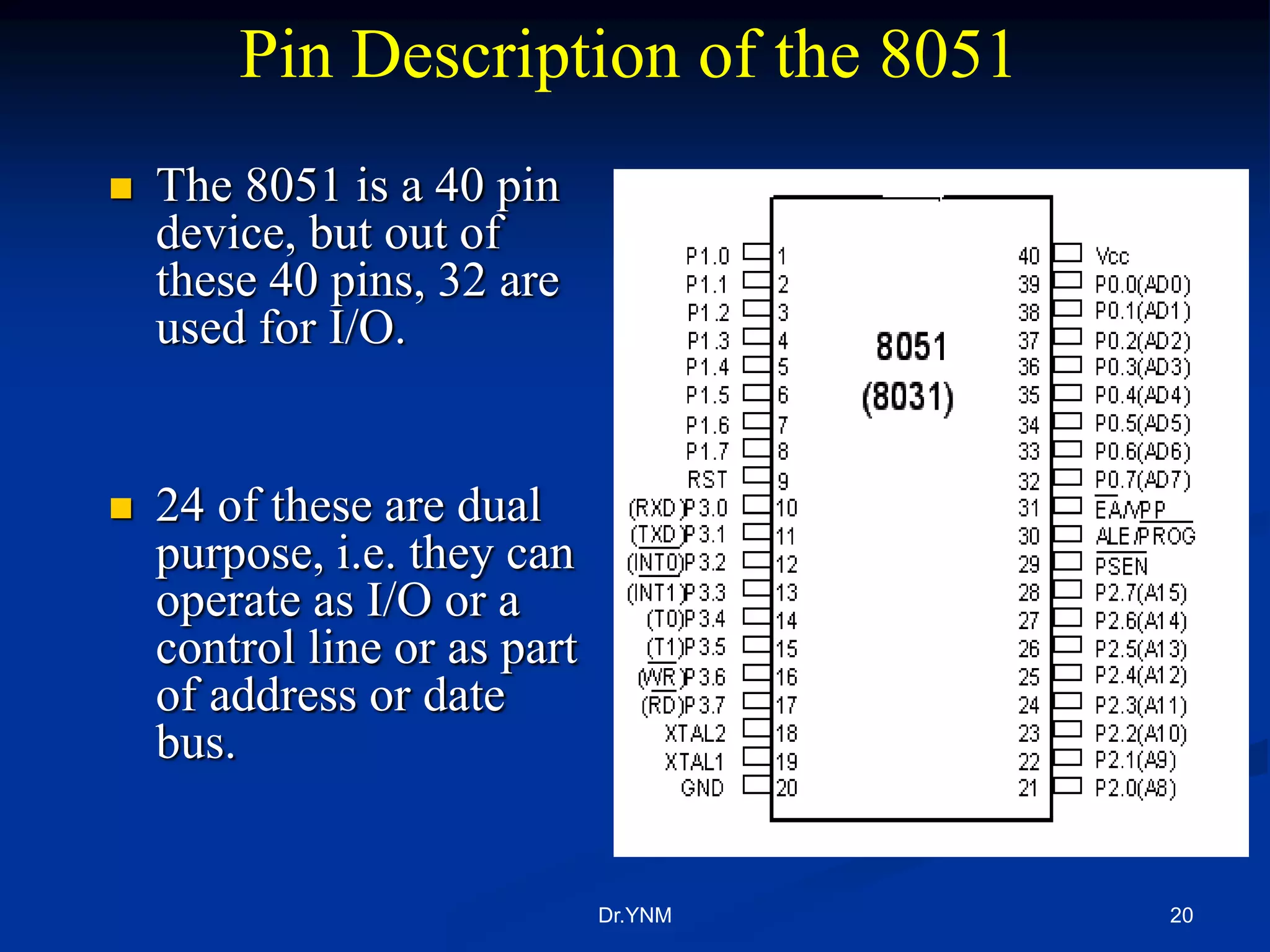 Microcontroller-8051.ppt | Operating Systems | Computer Software and Applications