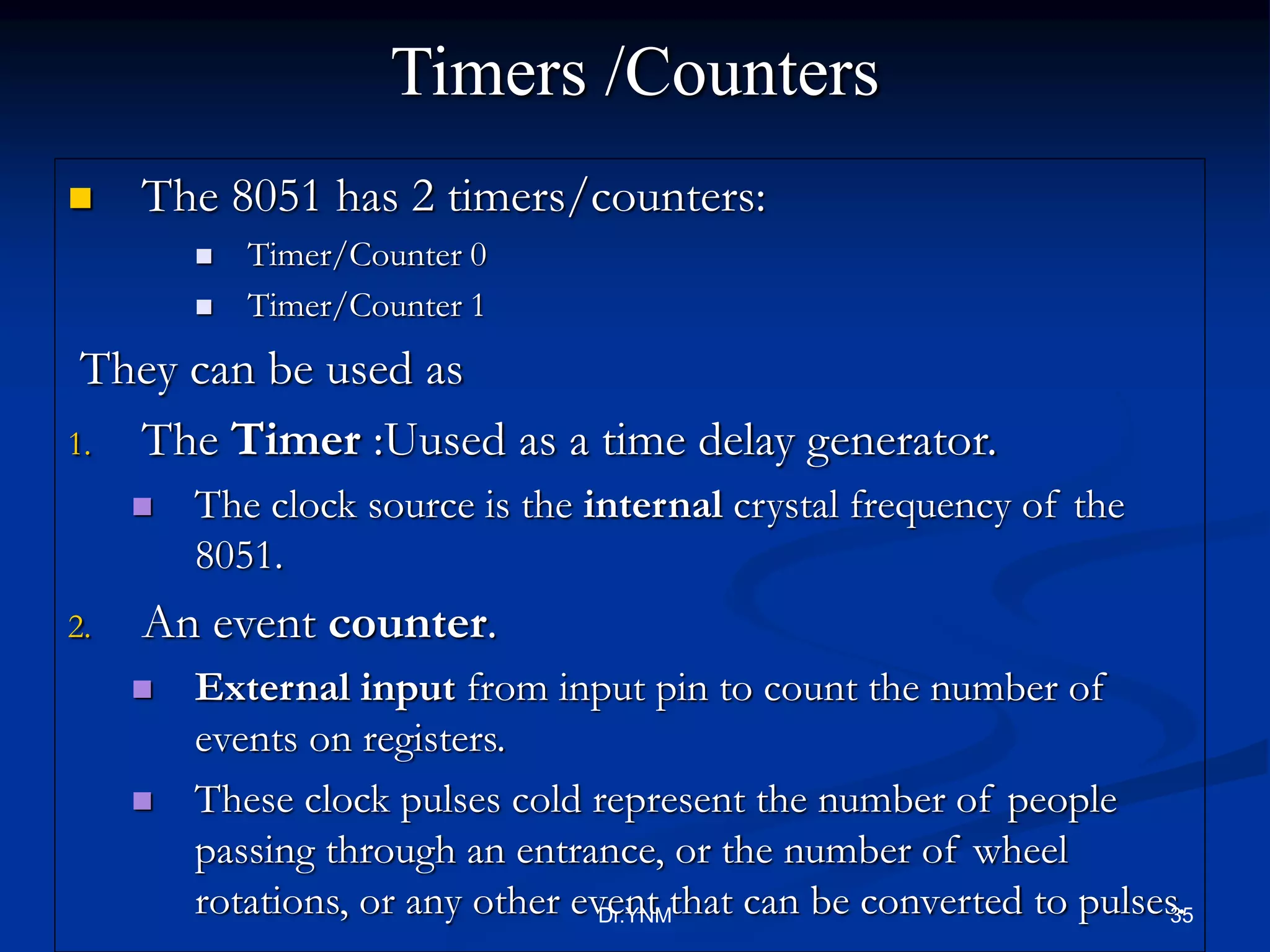 Microcontroller 8051 Ppt