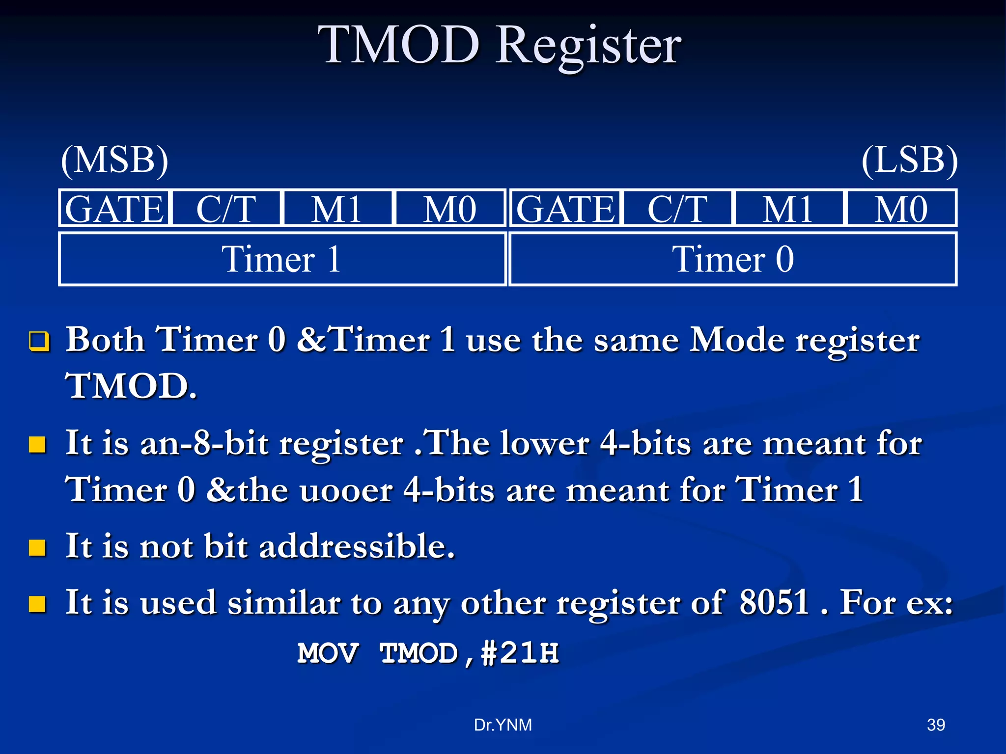 Microcontroller-8051.ppt | Operating Systems | Computer Software and ...