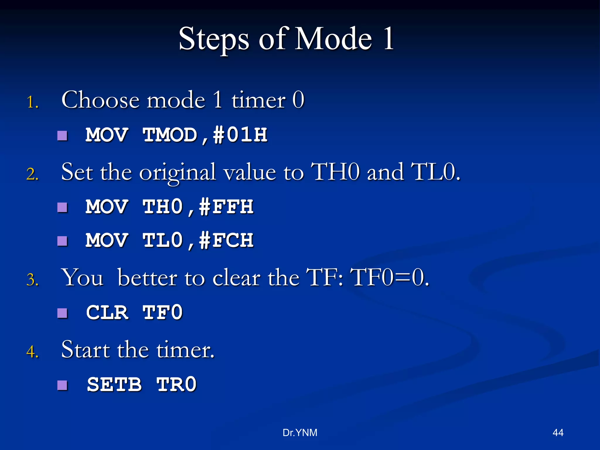 Microcontroller 8051ppt Operating Systems Computer Software And