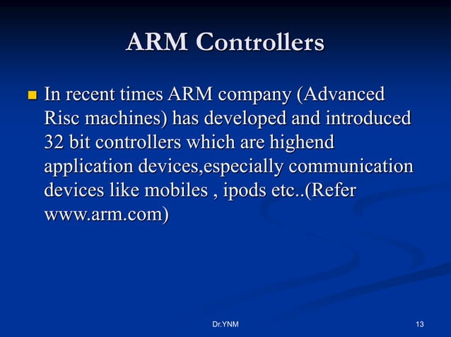 Microcontroller 8051 Ppt