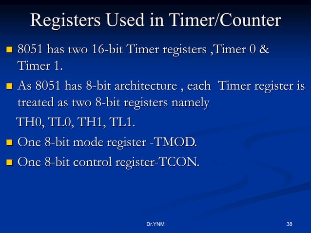 Microcontroller-8051.ppt | Operating Systems | Computer Software and ...