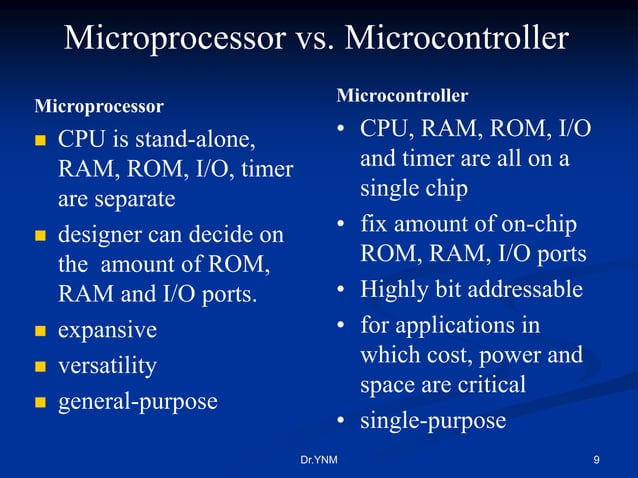 Microcontroller-8051.ppt | Operating Systems | Computer Software and Applications