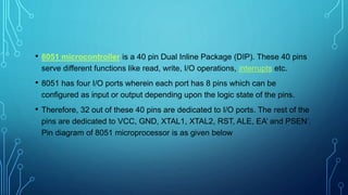 All about Microcontroller - 8051 ..pptx