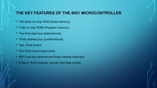 All about Microcontroller - 8051 ..pptx