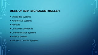 All about Microcontroller - 8051 ..pptx
