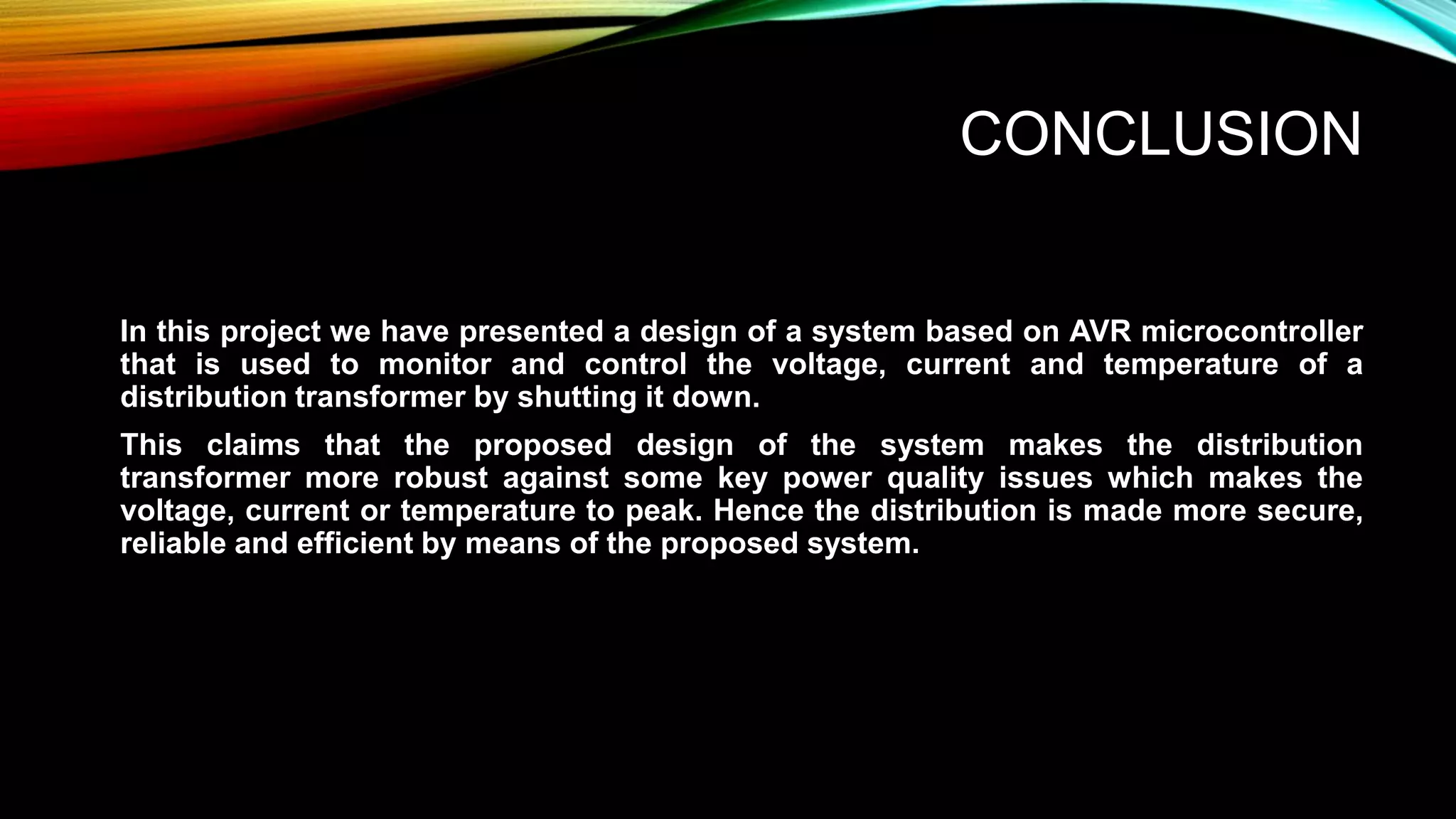 Microcontroller Based Substation Monitoring And Controlling System Ppt