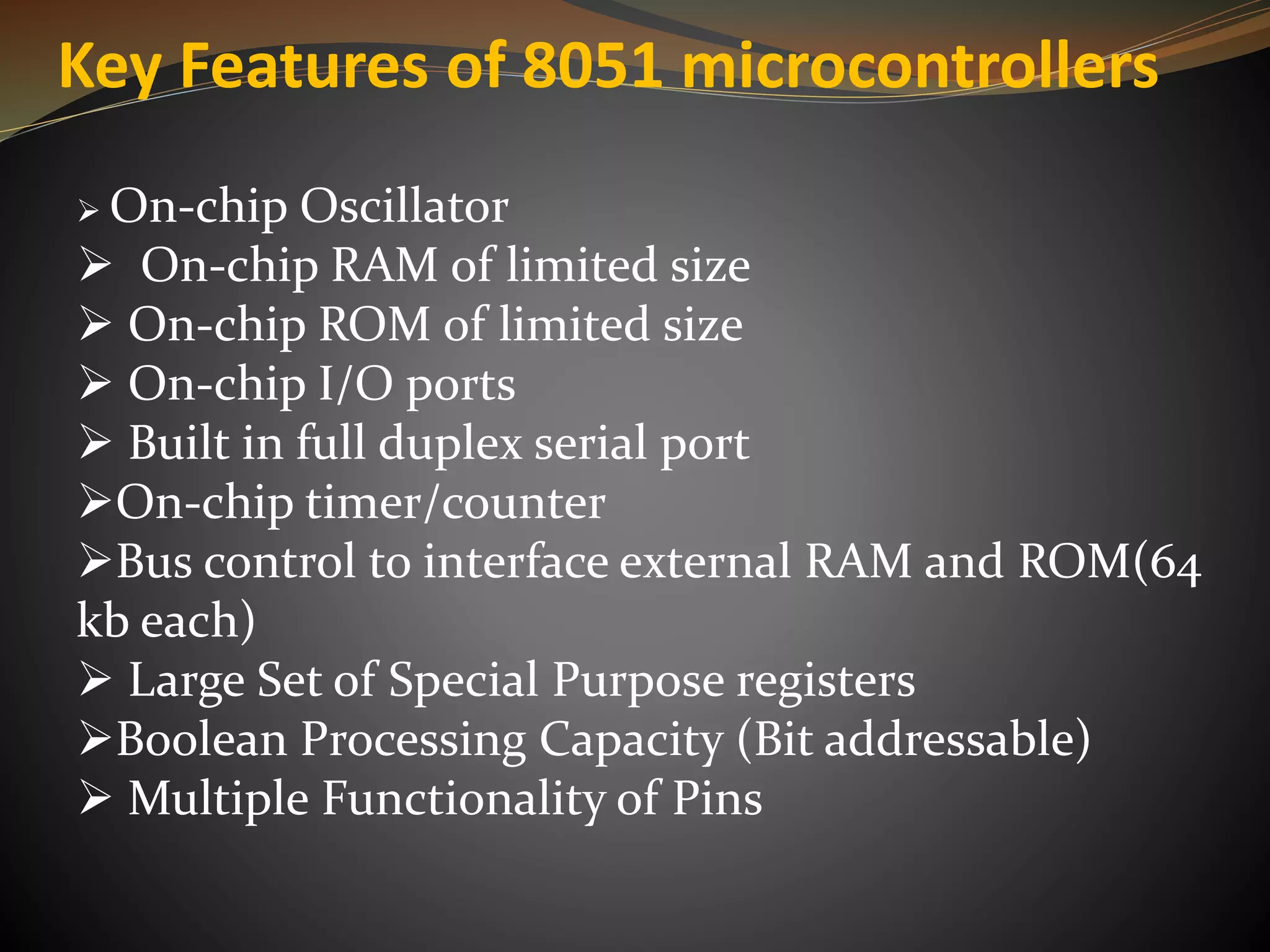 Microcontroller | PPTX