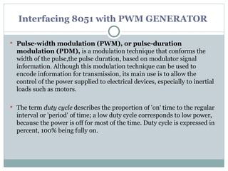 microcontroller pwm stepper moter prog 2.ppt