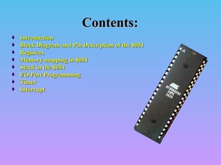 Microcontroller 8051 | PPT