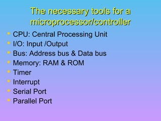 Microcontroller 8051 | PPT