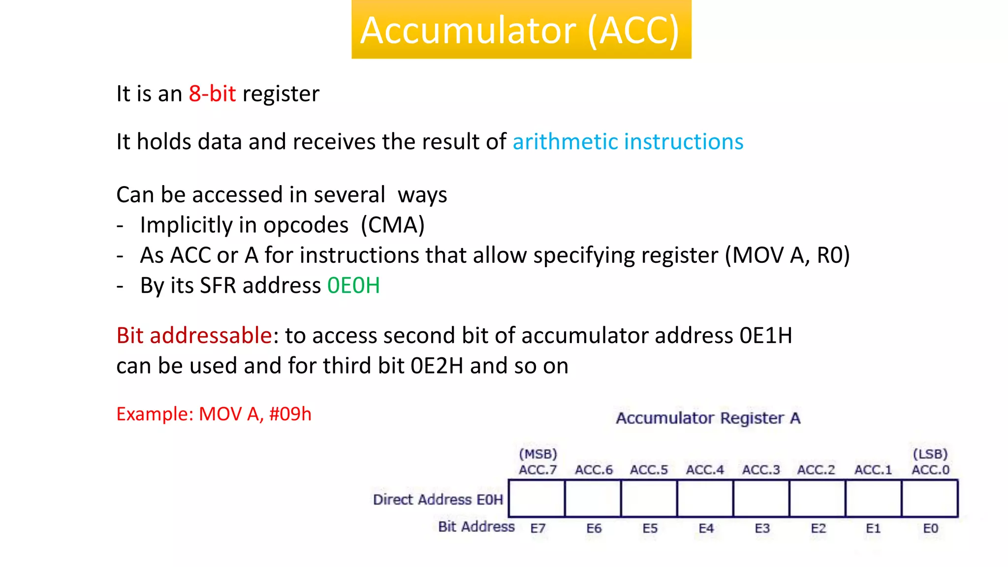 Fundamentals of Microcontroller 8051 by Dr. Jogade S M, Assistant ...