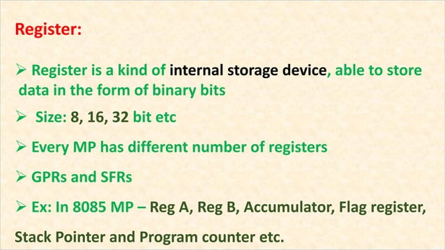 Fundamentals of Microcontroller 8051 by Dr. Jogade S M, Assistant ...