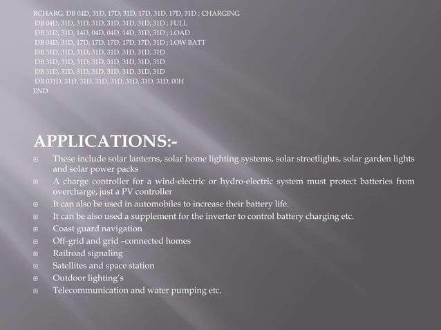 MICROCONTROLLER 8051-BASED SOLAR CHARGE CONTROLLER.pptx