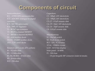 MICROCONTROLLER 8051-BASED SOLAR CHARGE CONTROLLER.pptx