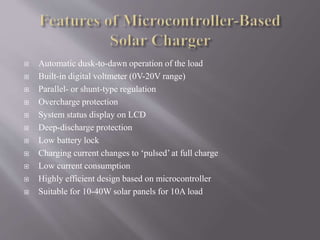 MICROCONTROLLER 8051-BASED SOLAR CHARGE CONTROLLER.pptx