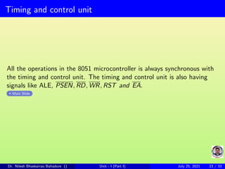 Microcontroller 8051 basics (part I) | PPT