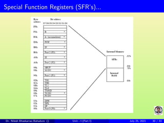 Microcontroller 8051 basics (part I) | PPT