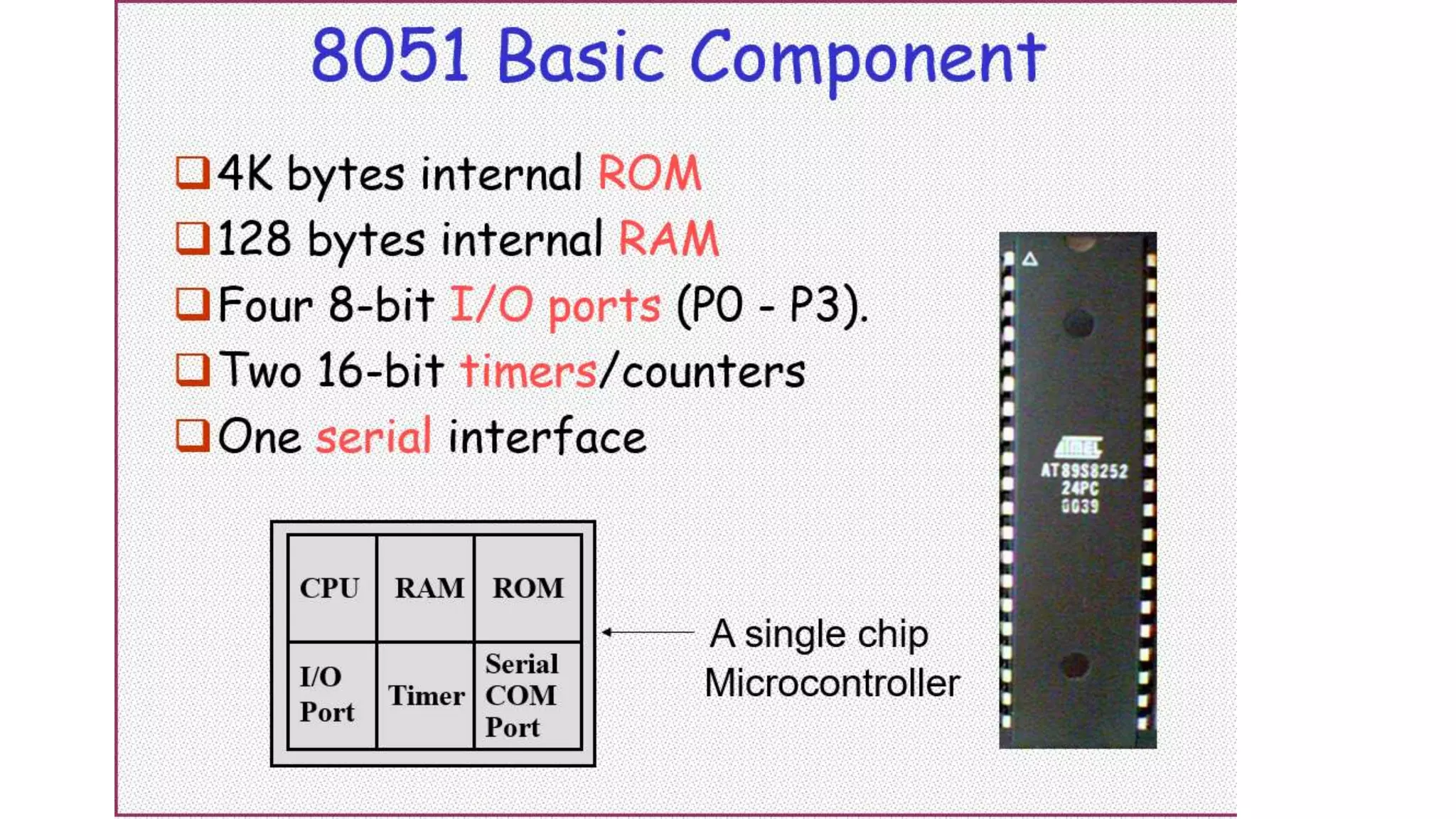 Microcontroller 8051 introduction | PPT