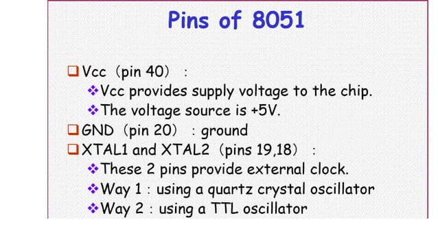 Microcontroller 8051 introduction | PPT