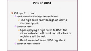Microcontroller 8051 introduction | PPT