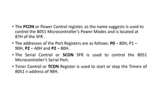 Microcontroller 8051 introduction | PPT