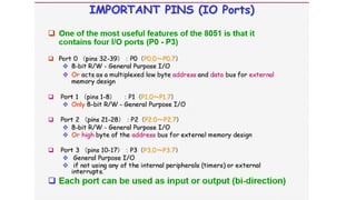 Microcontroller 8051 introduction | PPT